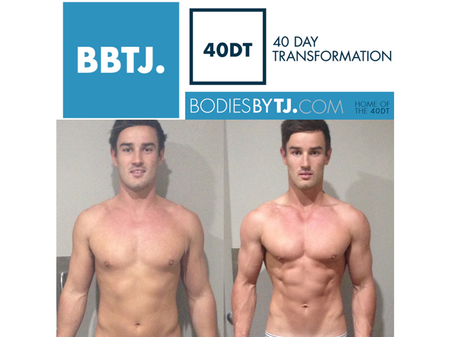 'Bodies by TJ' 40-Day Transformation System | StackSocial
